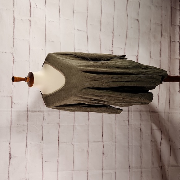 LOGO by Lori Goldstein | Tops | Logo Lori Goldstein Piper Drop Shoulder ...